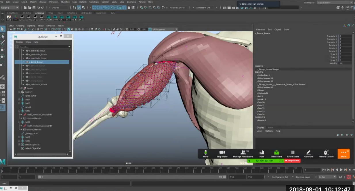 Ziva VFX 1.4 : l'outil de simulation de muscle et chair se met à jour ...