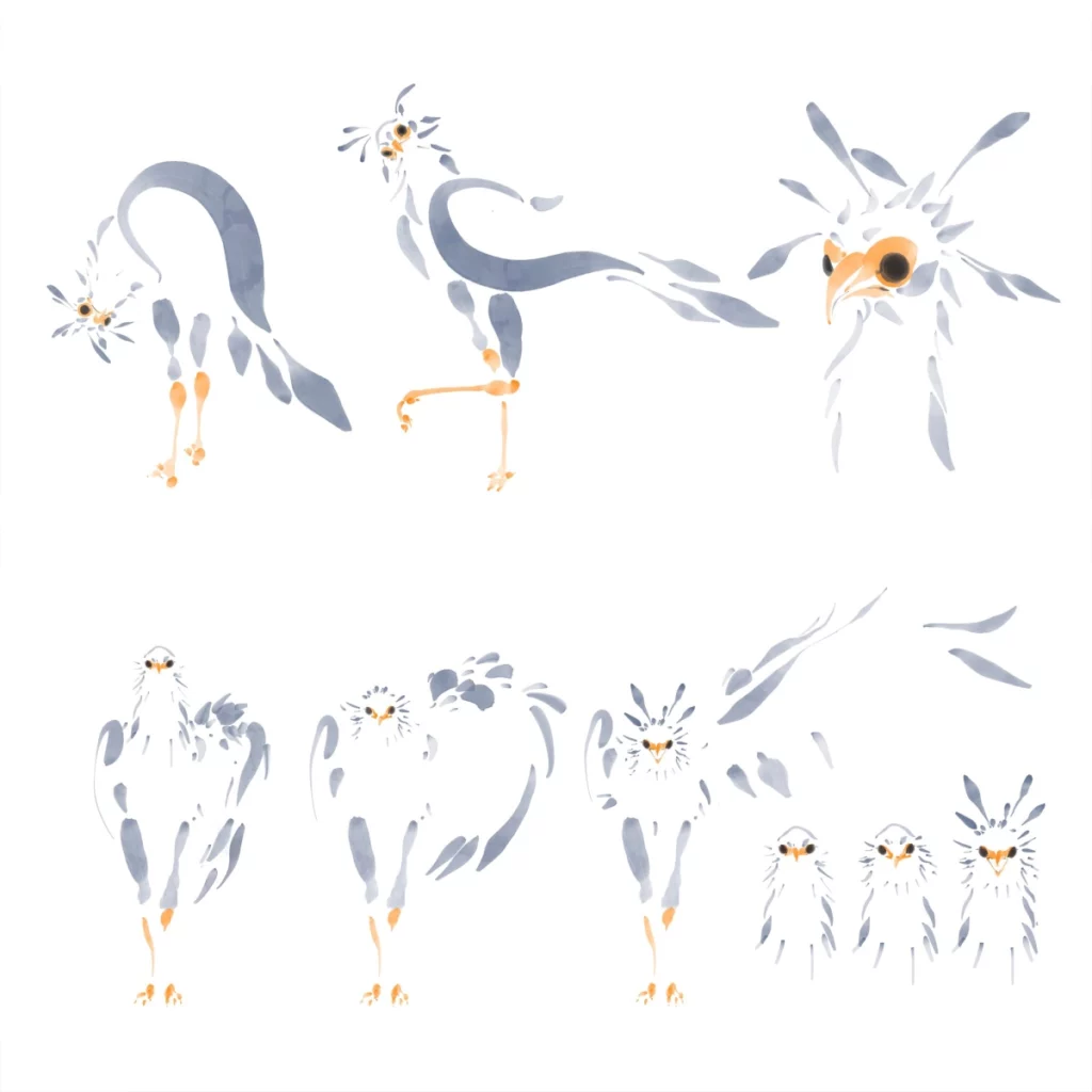 'Flow': here are 20 concept arts that helped create the animals of the ...