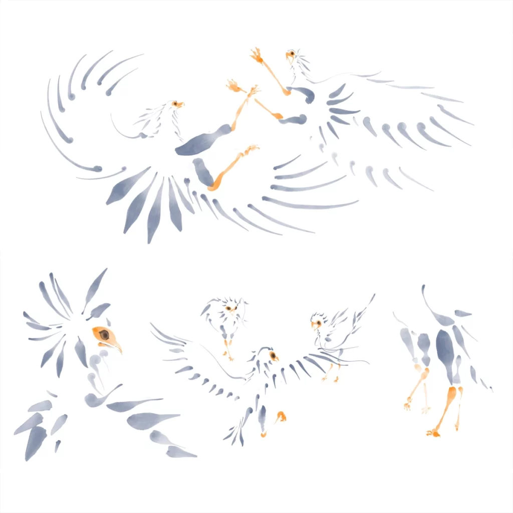 'Flow': here are 20 concept arts that helped create the animals of the ...