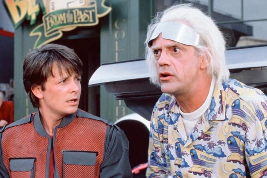 On the set of Back to the Future, a scene almost cost Michael J. Fox ...